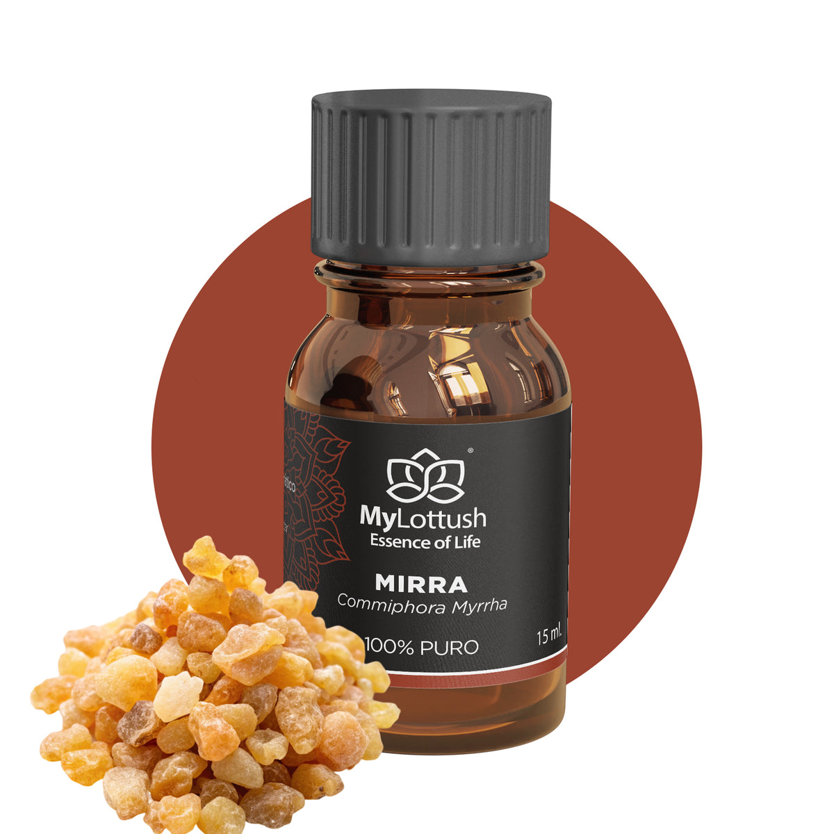 Aceite Esencial de Mirra (Resina Natural) - Mylottush